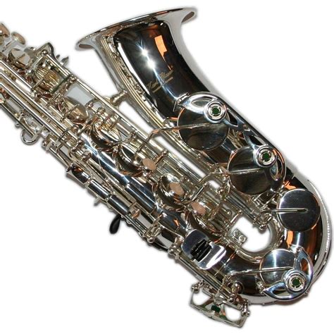 Saxofon Alto Karl Glaser ® Argintiu Curbat Silver Saxophone