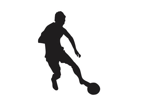 Soccer Player Png Silhouette