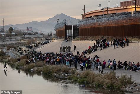 Migrants Take Over Streets Of El Paso As Food Banks Run Dry Daily
