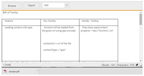RichTextEditor Control For Syncfusion Essential ASP NET MVC
