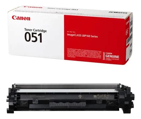Tóner Canon 051 Láser Imageclass 1700 Páginas Negro Cuotas Sin Interés