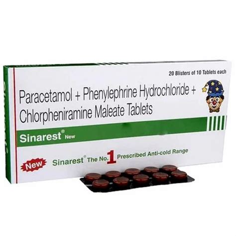 Sinarest New Tab 1x15 At ₹ 250stripe New Follihair Tablet In