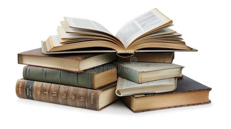Elegant Array Of Books Highlighting An Open Edition For Book Lovers