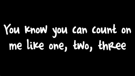 You Can Count On Me Like 1 2 3 You Can Count On Melike 123 By Matt
