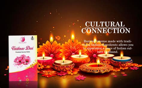 Eco Vaishno Devi Agarbatti Sticks Pack Of 6 Boxes 100 Gms Each Long Lasting Incense