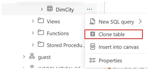 Clonar Tablas En El Portal Fabric Microsoft Fabric Microsoft Learn