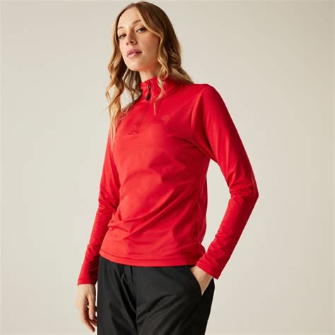Womens Lowline Ii Lightweight Core Stretch Midlayer True Red Dare2b