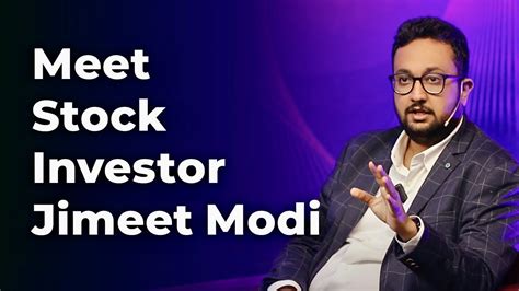 Meet Stock Market Investor And Trader Jimeet Modi Episode 105 Sandeep