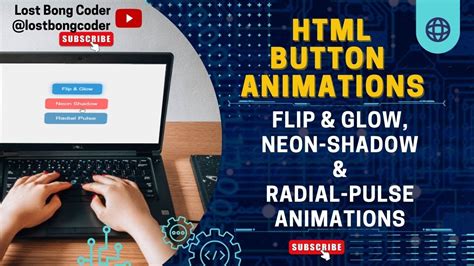 Html And Css Wizardry Create Flip And Glow Neon Shadow And Radial