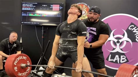 Powerlifting World Record Total