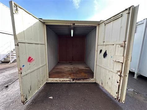 21x8ft Office And Storage Unit 5050 Split Cabin Container Store