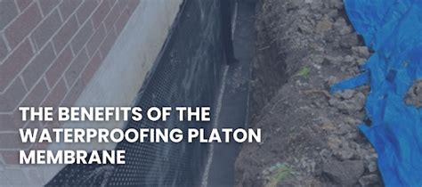 Discover The Benefits Of The Platon Waterproofing Membrane