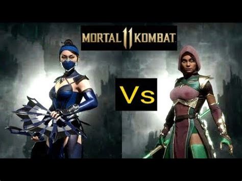 Mortal Kombat 11 Gameplay Kitana Vs Jade Youtube