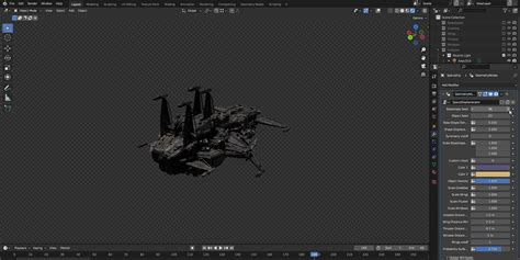 Lars Procedural Spaceship Generator Blender V340