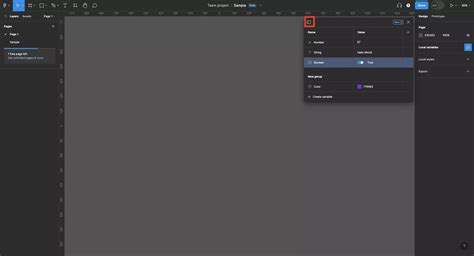 How To Rename A Variables Group In Figma