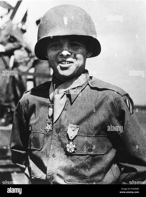 Audie Murphy 1924 1971 Namerican Soldier And Cinematic Actor
