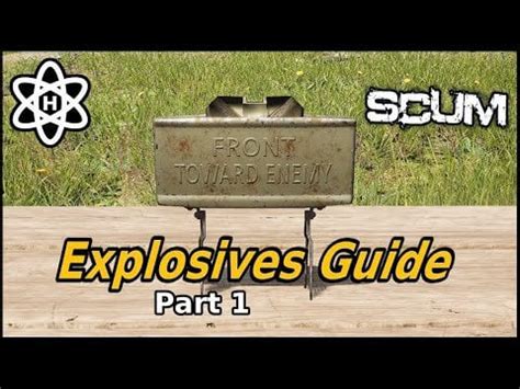 The Scum Explosives Guide Part 1 2020 Scumgame
