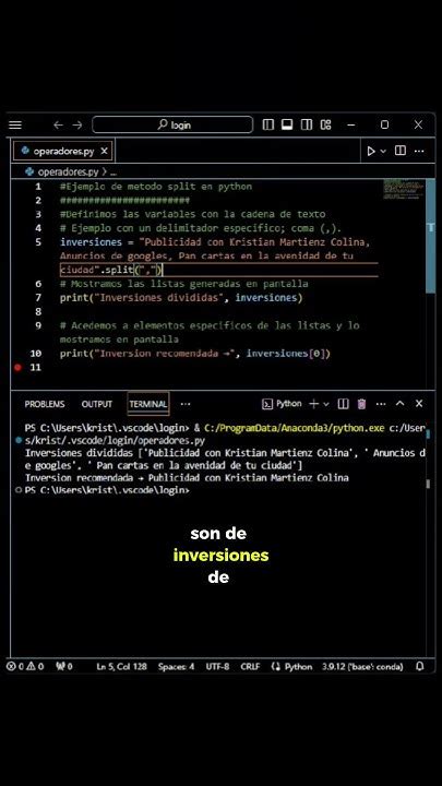 Que Es Split En Python Métodos En Python Split Método