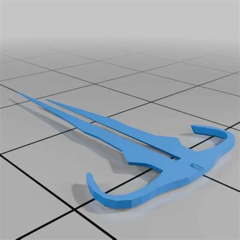 3d Printer Files 3mf File A Adaga Ghostfire Do Roblox Creality Cloud