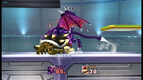 Super Smash Bros Legacy Xp Ridley Me Vs Bowser Cpu Youtube