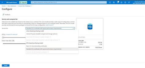 Creating An Azure Sql Database
