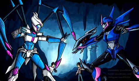 Transformers Prime Shattered Glass By Soundbluster Rtransformers