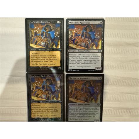 Mtg Modern Horizons 3 Marionette Apprentice Shopee Thailand