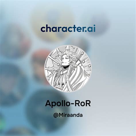 Chat With Apollo Ror Character Ai Ai Chat Reimagined Your Words Your World