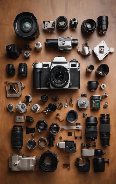 Download Ai Generated Camera Lenses Royalty Free Stock Illustration