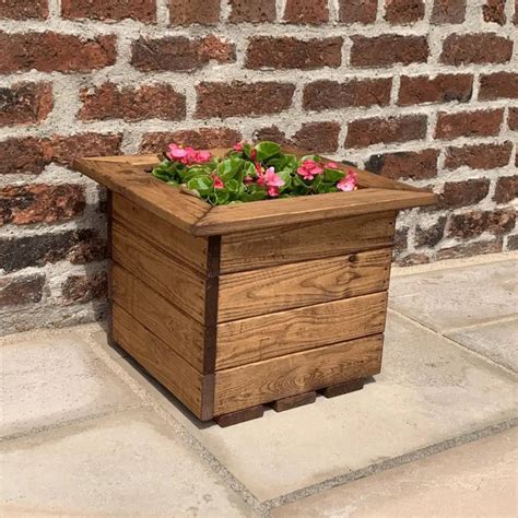 Square Planters Square Plant Pots Woven Wood