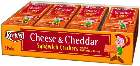 Keebler Cracker Sandwiches To Go Club And Cheddar 138 Oz