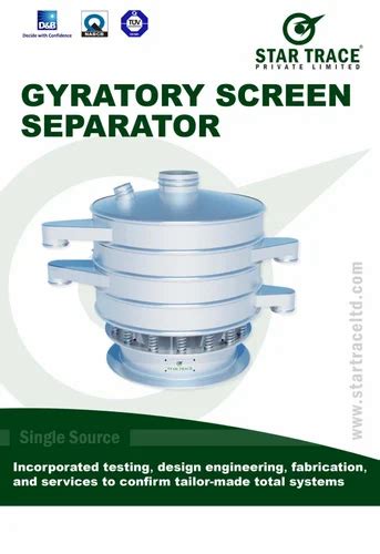 Screen Separators At ₹ 45000piece In Chennai Id 2852757136948