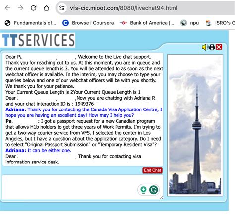 Visas Application Category For Mailing Passport To VFS For Canada TRV Travel Stack Exchange