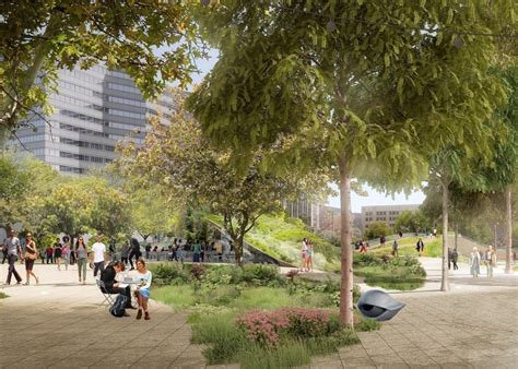 Four Competing Designs Unveiled For Downtown La Park