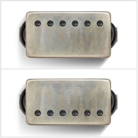 Bare Knuckle Crawler Set Aged Nickel Covers Wblack Screws Reverb