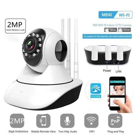 1080p Wireless Wifi Cctv Security Cameras Yoosee Mini Ptz Camera 2mp Onvif Two Way Audio P2p Sd