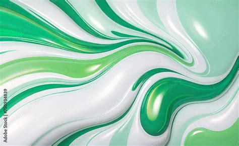 추상 수채색 페인트 배경 그림 부드러운 파스텔 녹색 아쿠아마린 색상과 황금색 선 액체 대리석 종이 질감 배너 질감 Stock Illustration Adobe Stock