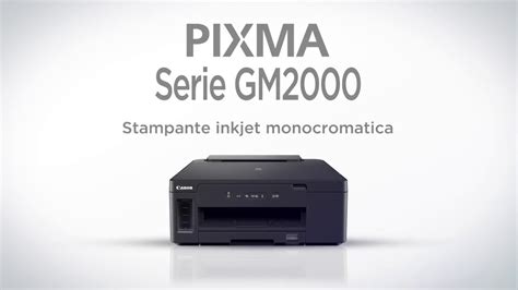 Canon Pixma Gm2000 Series Youtube
