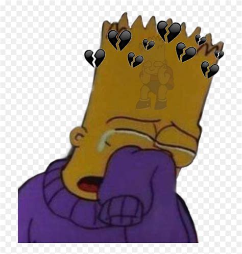 Bart Sad Clipart 5627950 Pinclipart