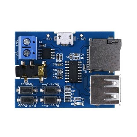 Tf Card U Disk Mp3 Decoder Board Amplifier Decoding Audio Player Module Ebay