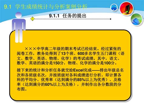 ppt excel 综合应用 1 —— 学生成绩统计与分析 powerpoint presentation id 3820183