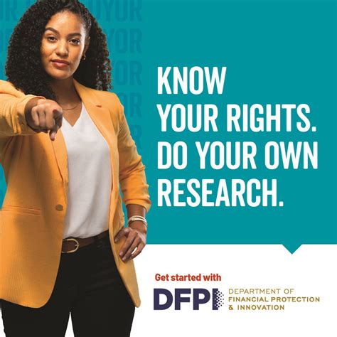 California Department Of Financial Protection And Innovation On Linkedin At The Dfpi We