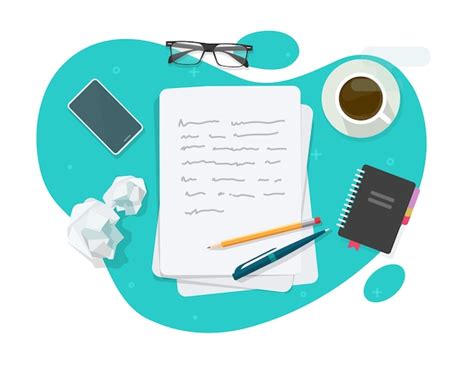 Escreva o conteúdo do ensaio na mesa de trabalho do autor ou no editor de texto do redator