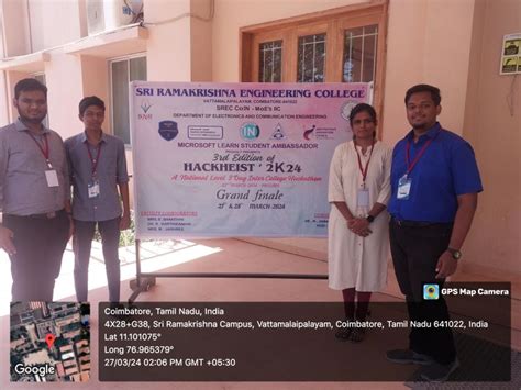 Deva Krishnan On Linkedin Hackiest Sriramakrishnaengineeringcollege