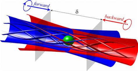 Schematic Of An Optical Trap With Two Counter Propagating And