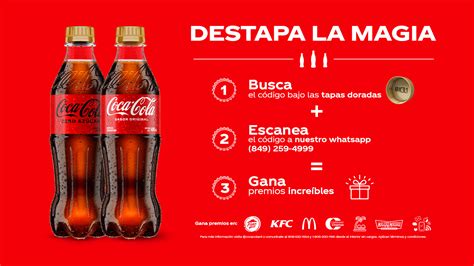Destapa Tu Magia Y Gana Premios Instantáneos Coca Cola Do