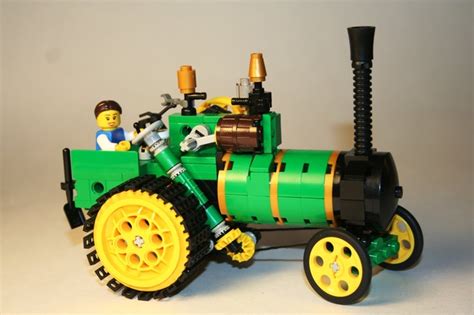 All Day Bricks Steam Tractor LEGO Ideas Project Review