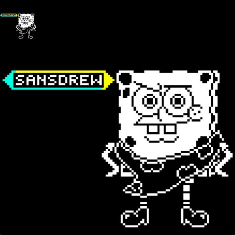 [spongetale] Spongebob Sprite By Spongedrew250 On Deviantart