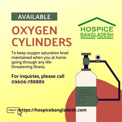 Need An Oxygen Cylinder At Home Hospice Bangladesh