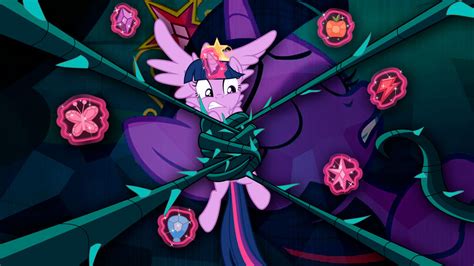 Princess Twilight Sparkle And The Black Vines By Dashiemlpfim On Deviantart
